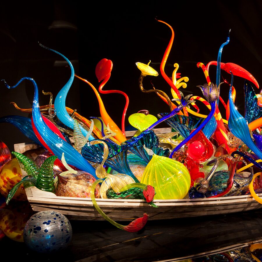 Chihuly Garden and Glass | Ikebana and Float Boats
